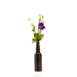 Vaasje Fles Zwart Hoog huren | Van der Kroft Events